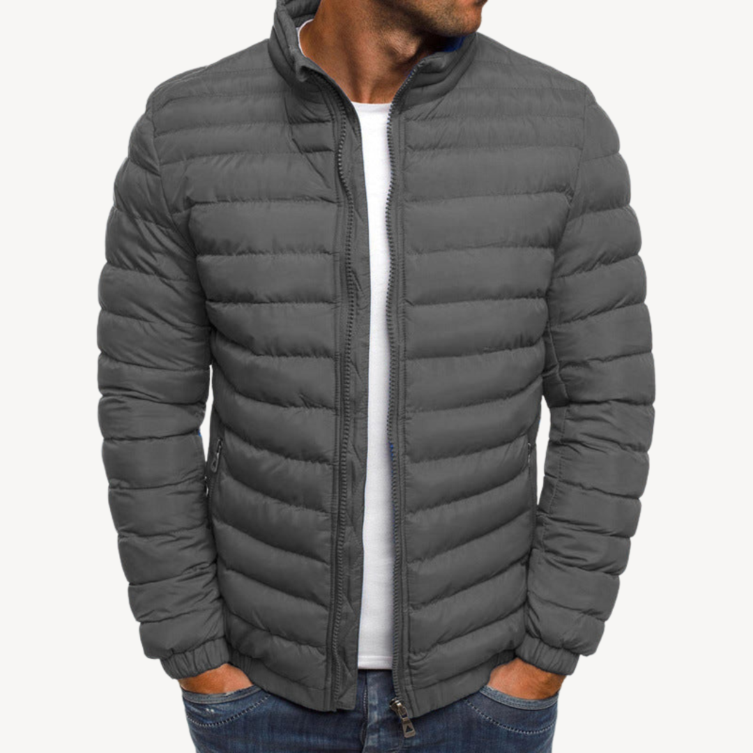 Mens Puffer Jacket Warm And Stylish Outerwear – TrendAura