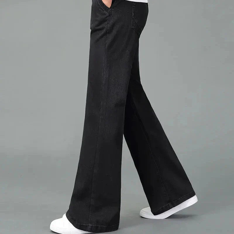 Men’s Flared Boot Cut Jeans | Stylish Fit – TrendAura-co-uk
