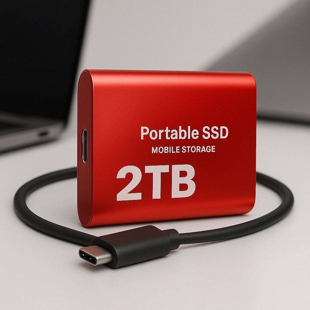 2TB Portable SSD External Storage Fast And Compact – TrendAura