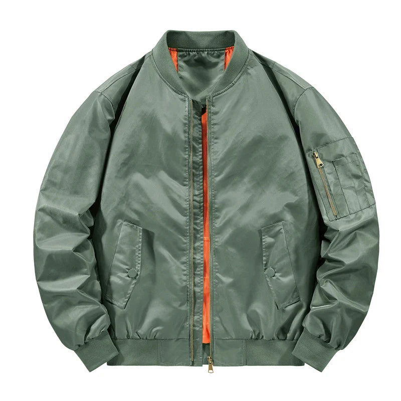 Retro bomber jacket – TrendAura-co-uk