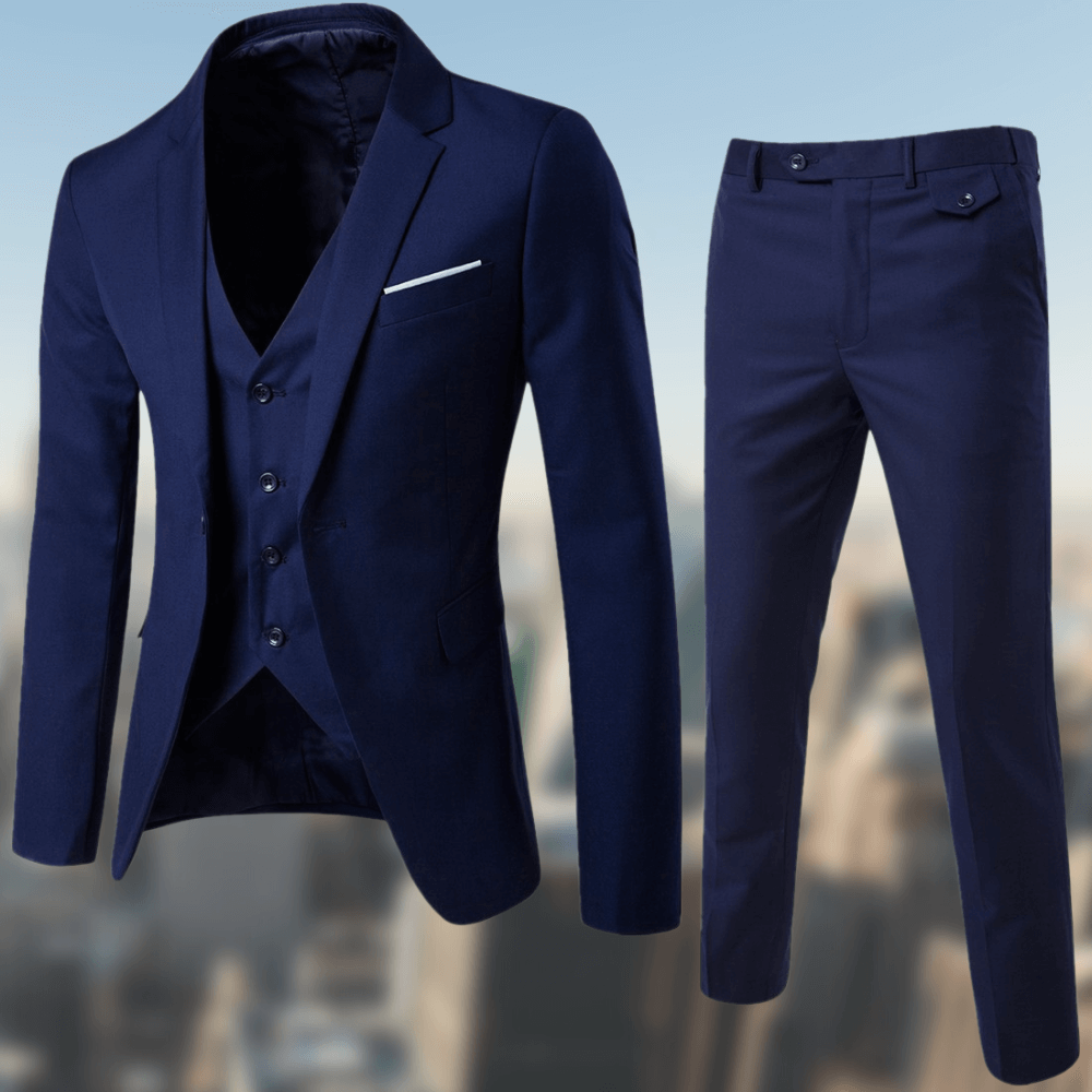Men's Classic Formal Suit Slim Cut Design – TrendAura