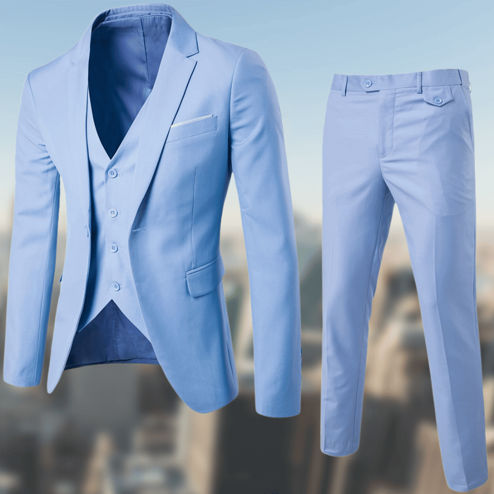 Men's Classic Formal Suit Slim Cut Design – TrendAura