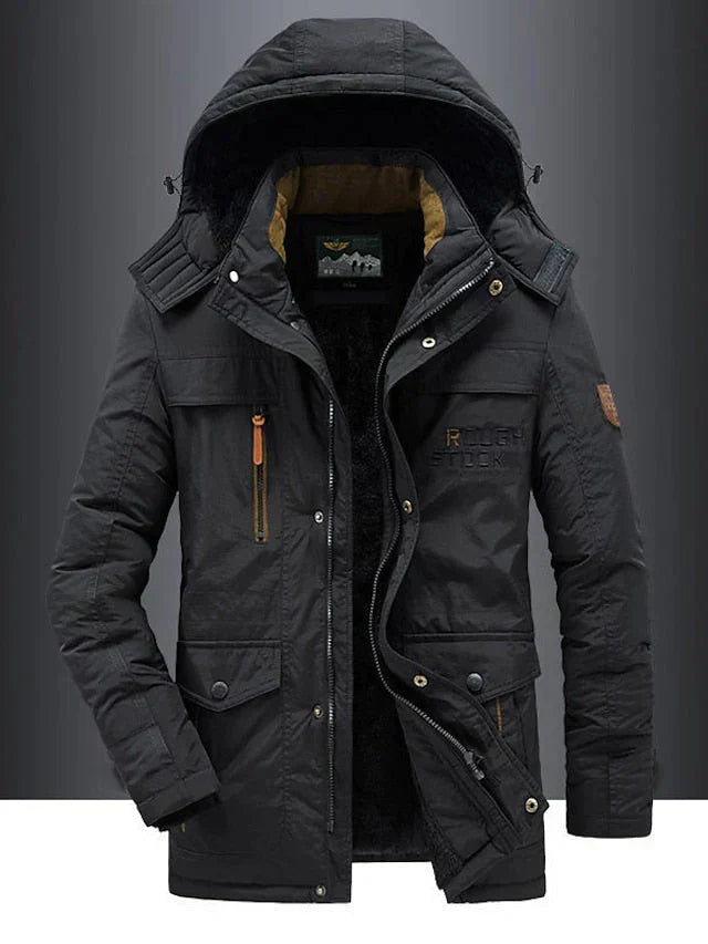 Men's Winter Coat | Army Coat | Robust and Comfortable | Sturdy Midwei ...